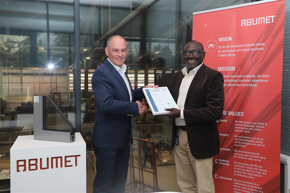Abumet Upscales to Higher Quality Standards, Receives ISO 9001 ...